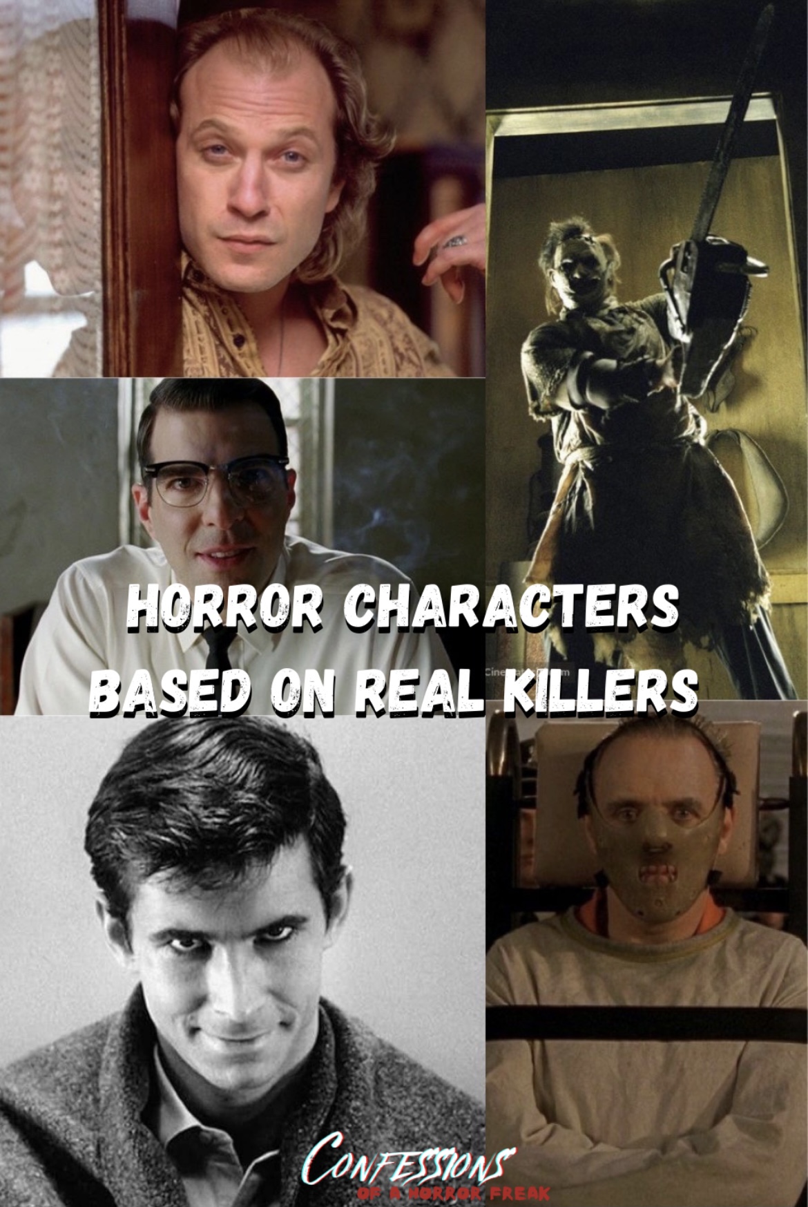 Horror characters that are based on famous serial killers - Confessions ...